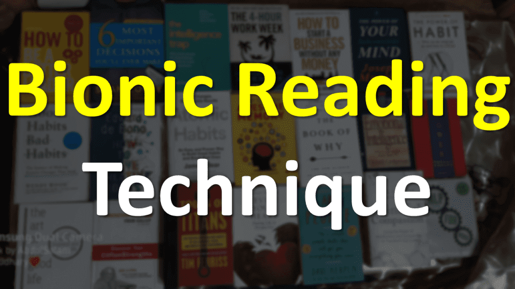 What is Bionic Reading, and how can it Speed-up your reading speed?
