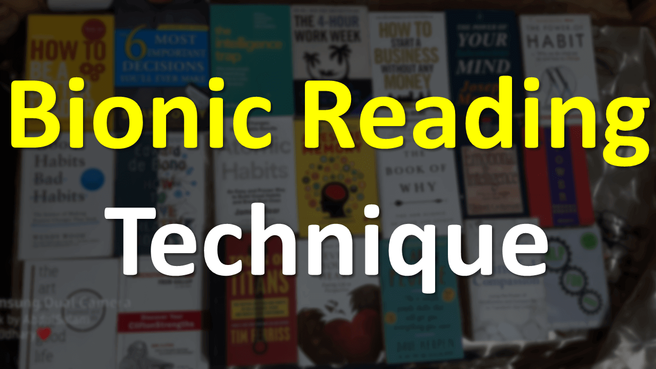What is Bionic Reading, and how can it Speed-up your reading speed?